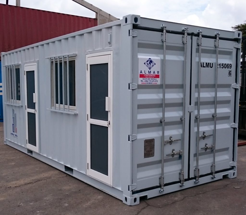 World Class Container Offices for Construction Company in Nairobi - Almar